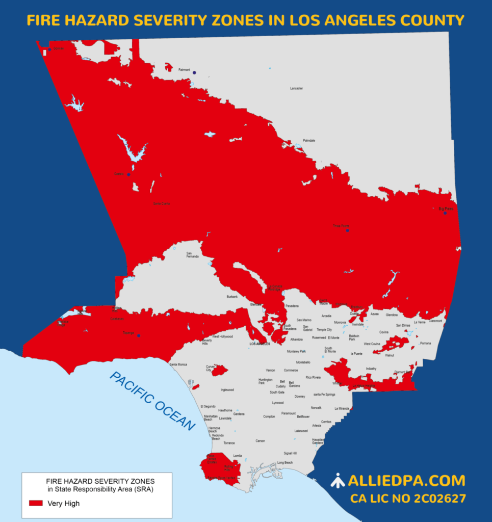 Woolsey Fire Continues to Grow in Ventura County - Allied PA